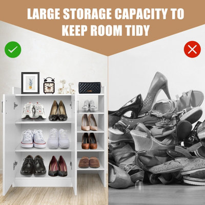 Tidy shoe storage store
