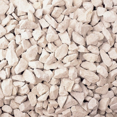 Cotswold Stone Decorative Chippings - Premium Aggregate Bulk Bag - 850 ...