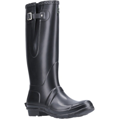 Cotswold Windsor Tall Wellington Boot Black Size 9 | DIY at B&Q