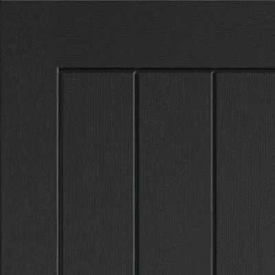 Cottage 5 Black Internal Fire Door