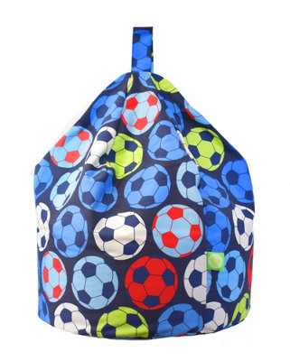 Cotton Multi Coloured Football Bean Bag Child Size | DIY at B&Q