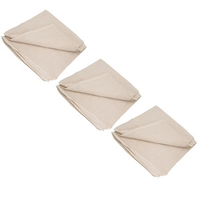 Cotton Twill Heavy Duty Dust Paint Sheet 24ft x 3ft Washable Decorating ...