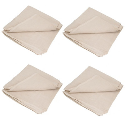 Cotton Twill Heavy Duty Dust Paint Sheet 24ft x 3ft Washable Decorating ...