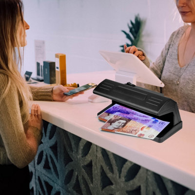 Counterfeit Uv Fake Black Light Money Note Detector Bank Checker Forged ...