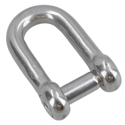 COUNTERSUNK PIN DEE SHACKLE 12MM HEX SOCKET RIGGING LINK STAINLESS ...