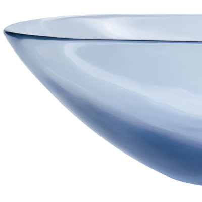 Countertop Basin 540 x 360 mm Blue MOENGO