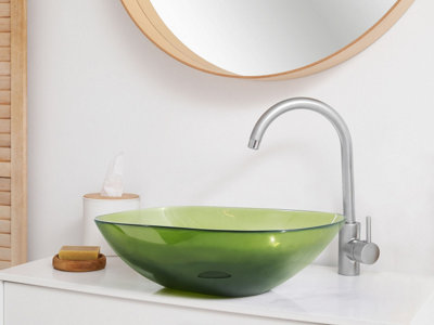Countertop Basin 540 x 360 mm Green MOENGO