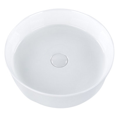 Countertop Basin TEBAR White 400 mm Ceramic