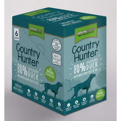 Country Hunter Dog Adult Pouch Duck 18 x 150g