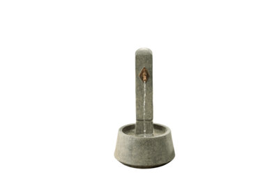 Country Tap Mains Power Water Feature With Cover