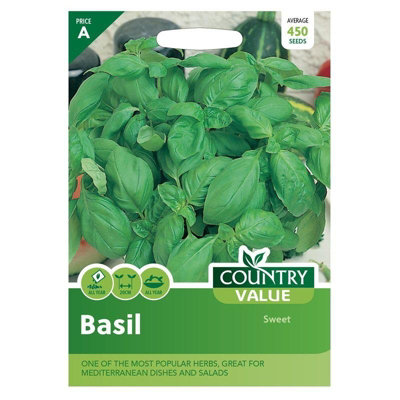 Country Value Basil Sweet Vegetable Seeds