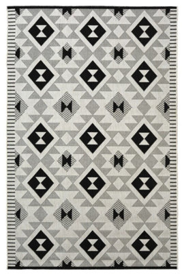 County Collection Geo Chequer Indoor/Outdoor Rugs 11182A
