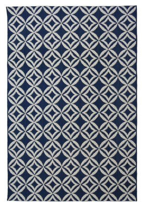 County Collection Geo Indoor/Outdoor Rugs 11419A | DIY at B&Q