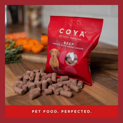 Coya Freeze-Dried Raw 12pk Adult Dog Treats - Beef - 12 x 40g