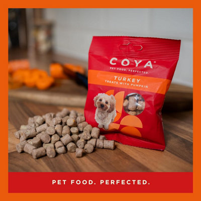 Coya Freeze-Dried Raw 12pk Adult Dog Treats - Turkey - 12 x 40g
