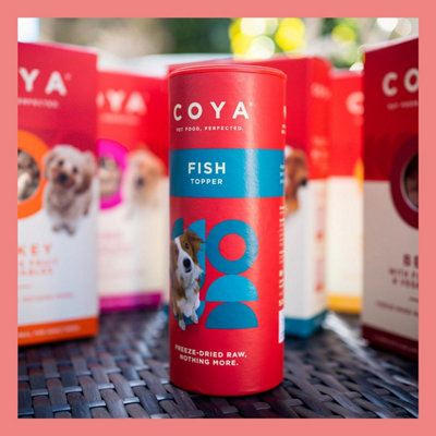 Coya Freeze-Dried Raw Adult Dog Topper - Fish - 50g