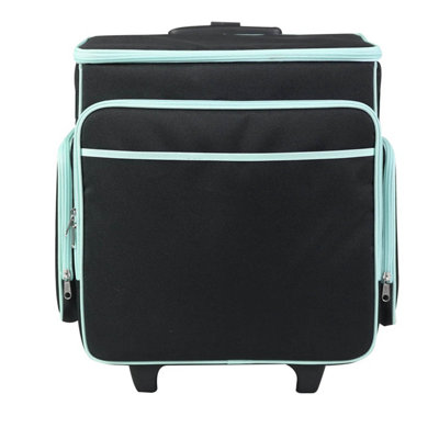 Craft Trolley Bag - Black/Mint - Everything Mary - EVM12855-1