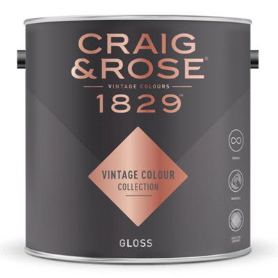 Craig & Rose 1829 Gloss Mixed Colour Turner 2.5L