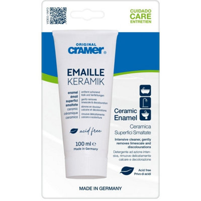 Cramer 100ml Clean & Polish Cream for Ceramic, Enamel, Chrome ...