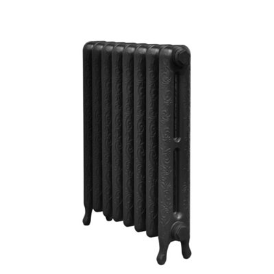 CRANE Ornate Cast Iron Radiator 750mm tall x 11 Sections 822mm ...