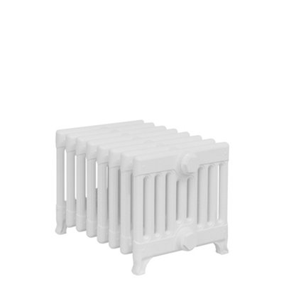 CRANE Trade 9 Column Cast Iron Radiator 350mm tall - 10 Sections 610mm ...
