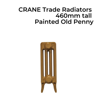 CRANE Trade Cast Iron Radiator 460mm tall - 18 Sections 1110mm ...