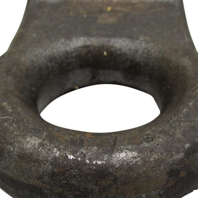 Cranked Trailer Hitch Eye 16" EN16T - (35 Ton Weld On High Tensile ...