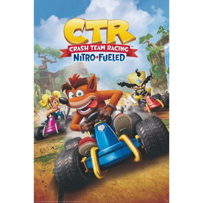 Crash Bandicoot Cover 61 x 91.5cm Maxi Poster | DIY at B&Q