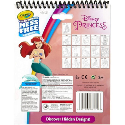 Crayola Disney Princess Colour Wonder Activity Pad