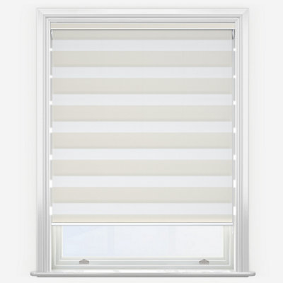 Cream Day & Night Thermal Blackout Roller Blind 95cm