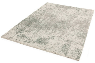 Cream Sage Rug Abstract Modern Luxurious Easy to Clean Rug for Living ...