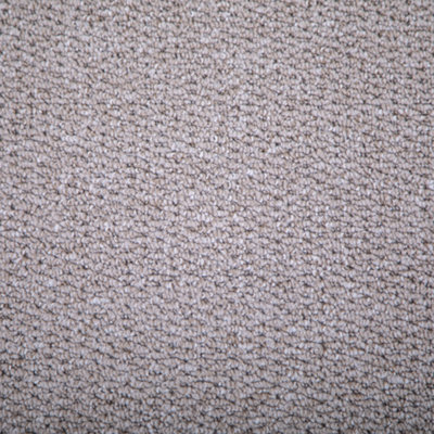 Cream Shade Carpet Berber Loop Durable Hard Wearing Pile 4mm Thick - 4m ...