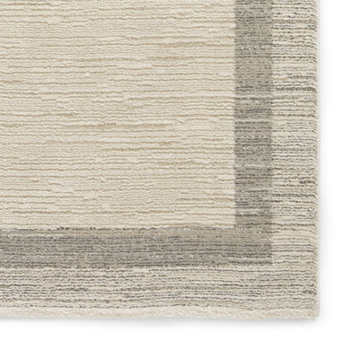 Cream White Plain 15mm Thick Modern Rug, Stain-Resistant Rug for Living ...