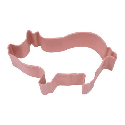 Creative Party Pig Cookie Cutter Pink (One Size) | DIY at B&Q