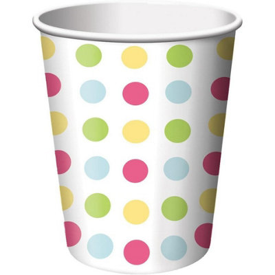 Creative Party Sweet Treats Polka Dot Party Cup (Pack of 8 ...