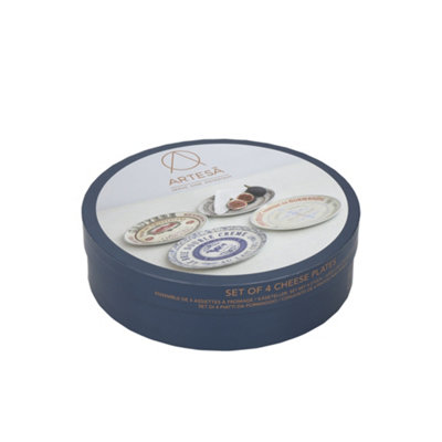 Creative Tops Gourmet Cheese Set Of 4 Cheese Plates