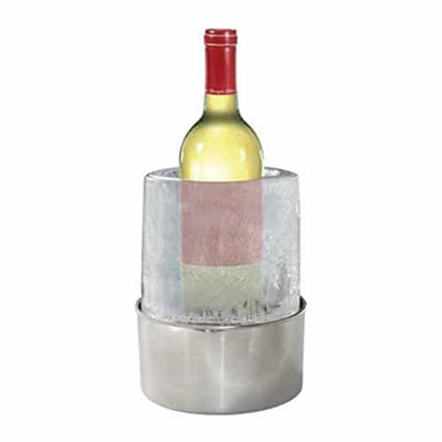 Creative Wine Bottle Self Design Ice Cooler Bucket Made of Natural Ice Set