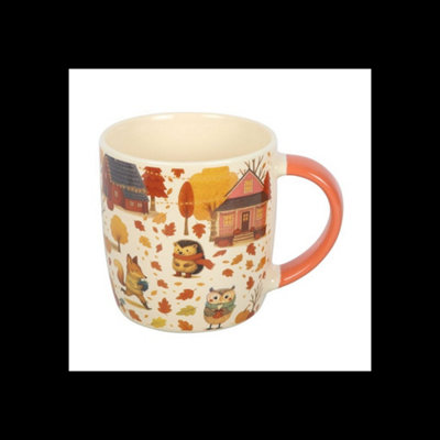 Creature Comforts 370ml Ceramic Mug and Metal Tea Strainer Set