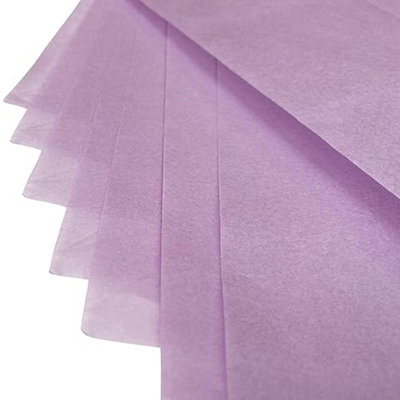 CREAVVEE 90 Sheets Quality Light Purple Tissue Paper Bulk Wrapping ...