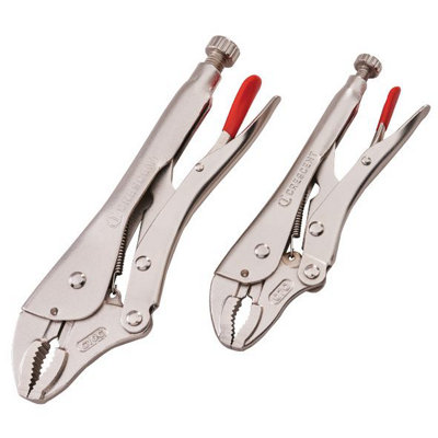 Crescent Locking Plier Set (2 Pieces) - XMS24MOLEGRP
