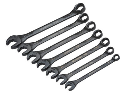 Crescent X6 7-Piece Open End Ratcheting Spanner Set for Maximum Torque