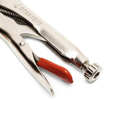 Cresent Locking Molegrip Pliers Set of 2 With Curved Jaw & Wire Cutter ...
