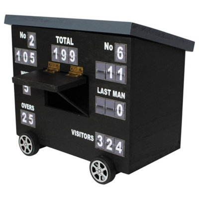Cricket Scoreboard Desk Tidy - Black