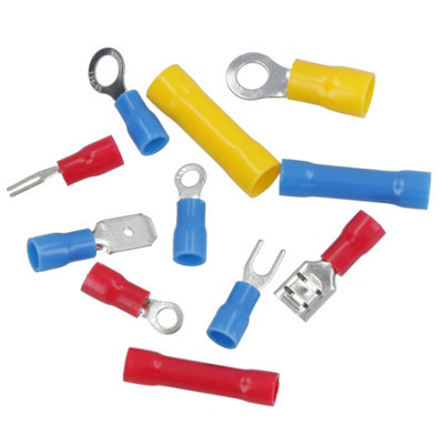 Electrical wire stripping and terminal crimping pliers store