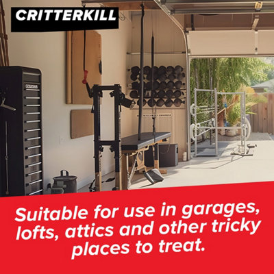 CritterKill 5g Cluster Fly and Wasp Killer Smoke Fogger - Twin Pack