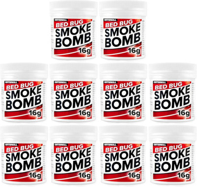 Critterkill Bed Bug Killer Smoke Bombs 16g x 10