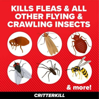 Critterkill Flea Killer Smoke Foggers 5g x10