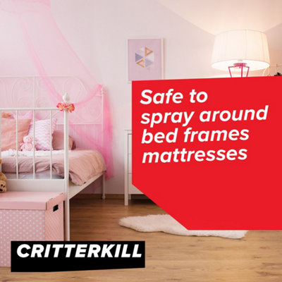 CritterKill Professional Bed Bug Killer Spray 1L