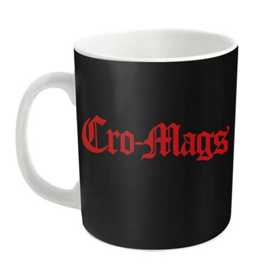 Cro-Mags Logo Mug White/Black/Red (One Size)