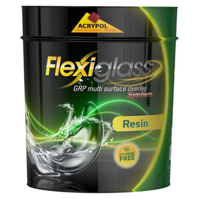 CROMAR ACRYPOL FlexiGlass Topcoat Resin - GRP Multi Surface Overlay ...